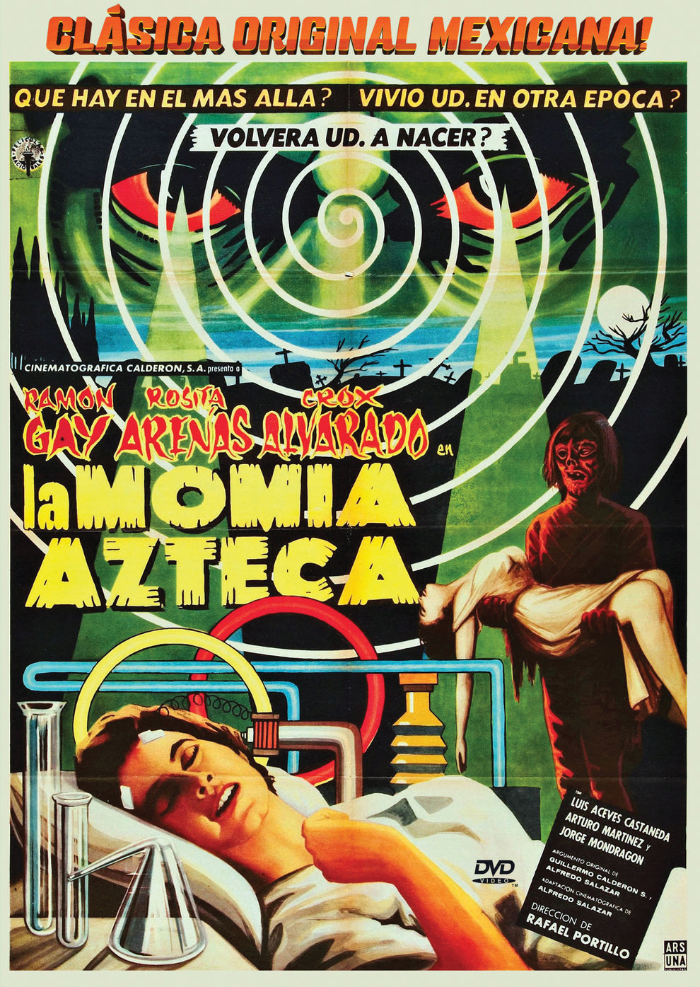La Momia Azteca : Original Mexican Classic! (DVD) – Ronin Flix